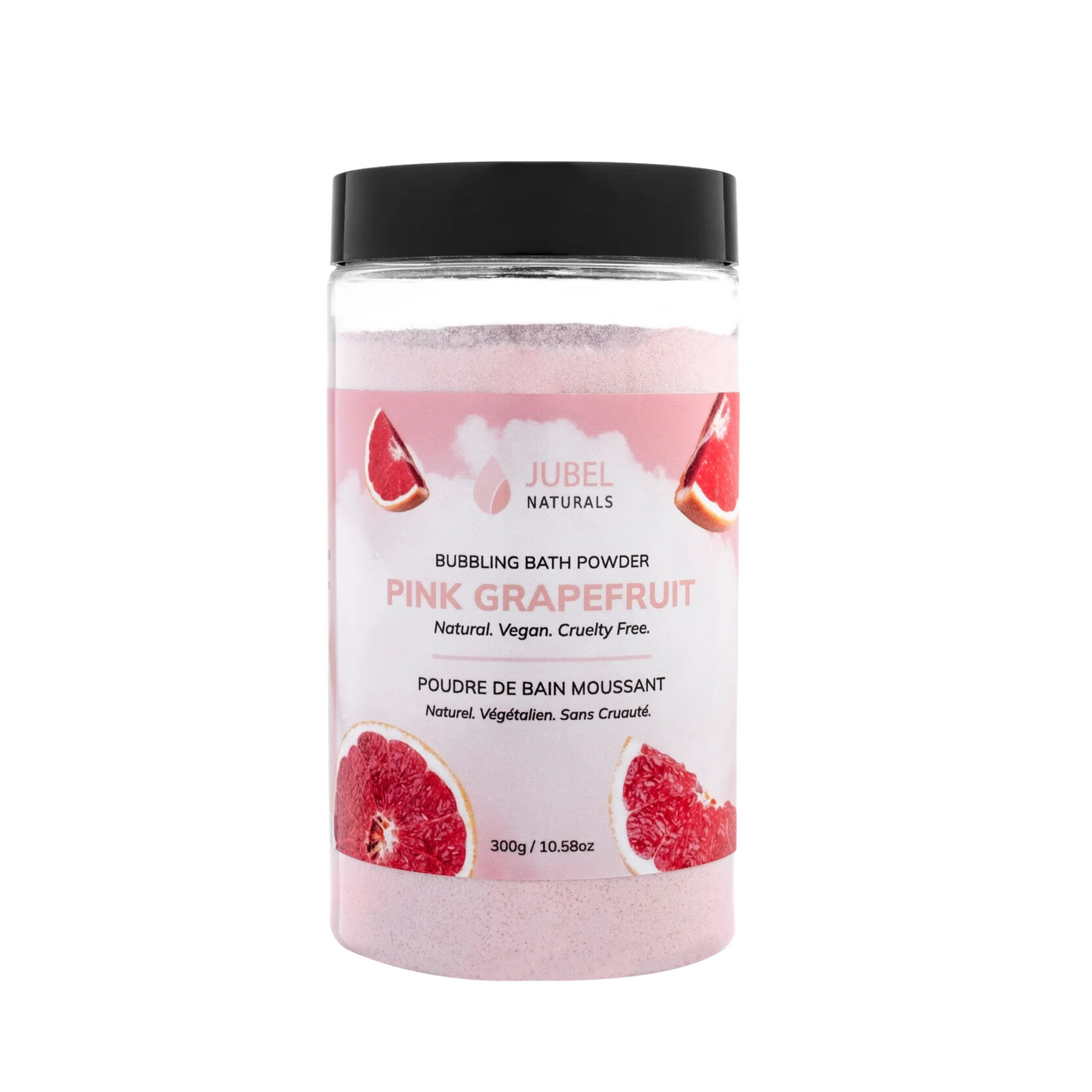 Pink Grapefruit Bubbling Bath Powder – Jubel Naturals